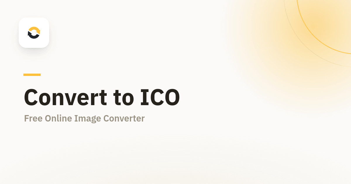 Convert to ICO — Free Online Image to ICO Converter — Converti